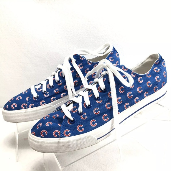 Row One | Shoes | Row One Chicago Cubs Canvas Sneakers Sz M1w125 | Poshmark
